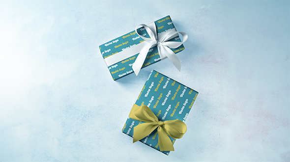 Papier Cadeau personnalisé avec votre Logo