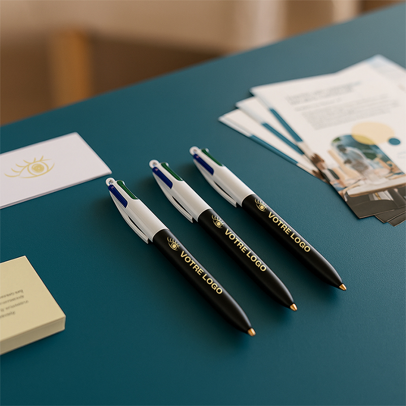 Bic 4 couleurs personnalisable | Cadeaux Entreprises