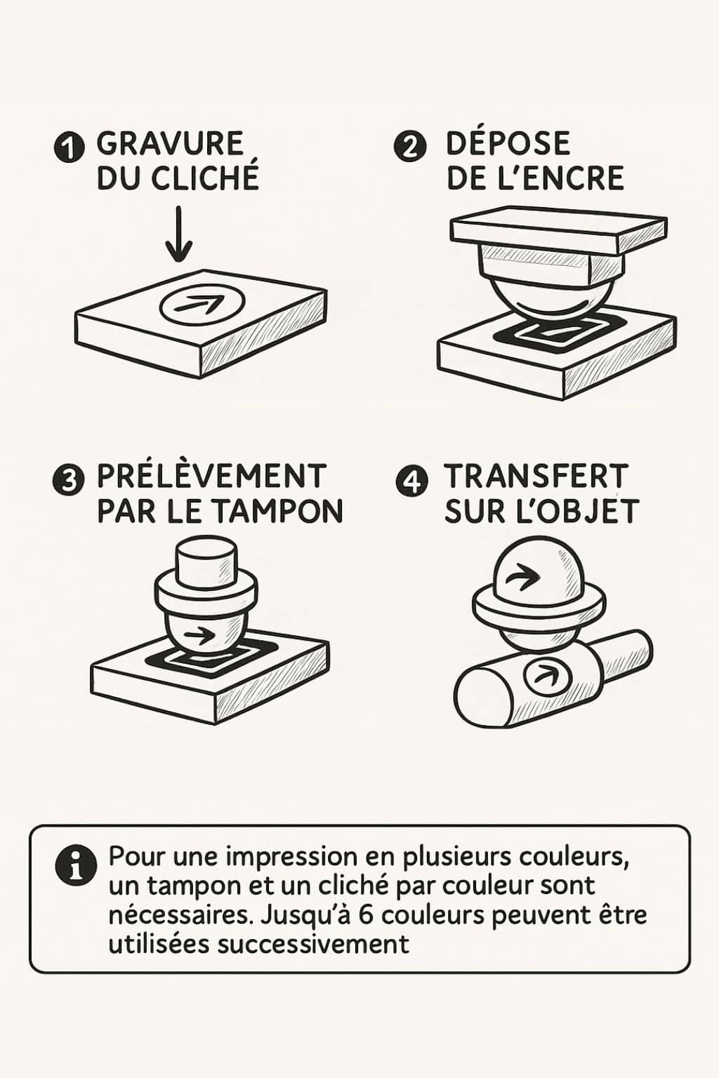 Tampographie : qu'est-ce que l'impression tampographique