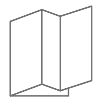 Tous les plis des supports print : plis accordéons, plis croisés, plis ...